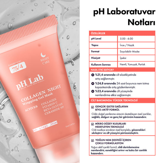 Collagen Night™ Soyulabilir Kolajen Maske – Phlab
